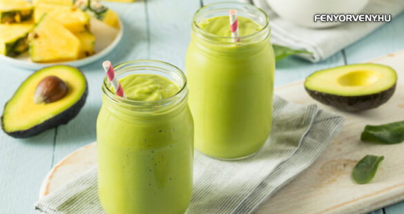 Napindító energiabomba – avokádó smoothie | FÉNYÖRVÉNY